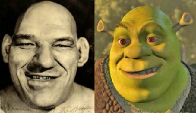 Maurice Tillet: El ‘Shrek’ de la vida real ~ Un blog para aburridos